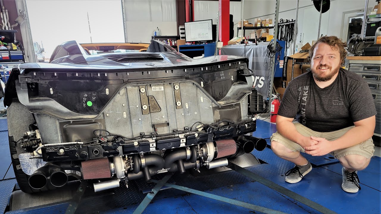 First Twin Turbo C8 Corvette Convertible Built by Peitz Performance