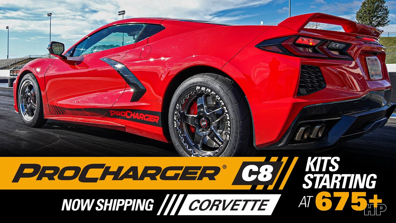 Worlds First C8 Corvette Supercharger Kit: Now Shipping from ProCharger