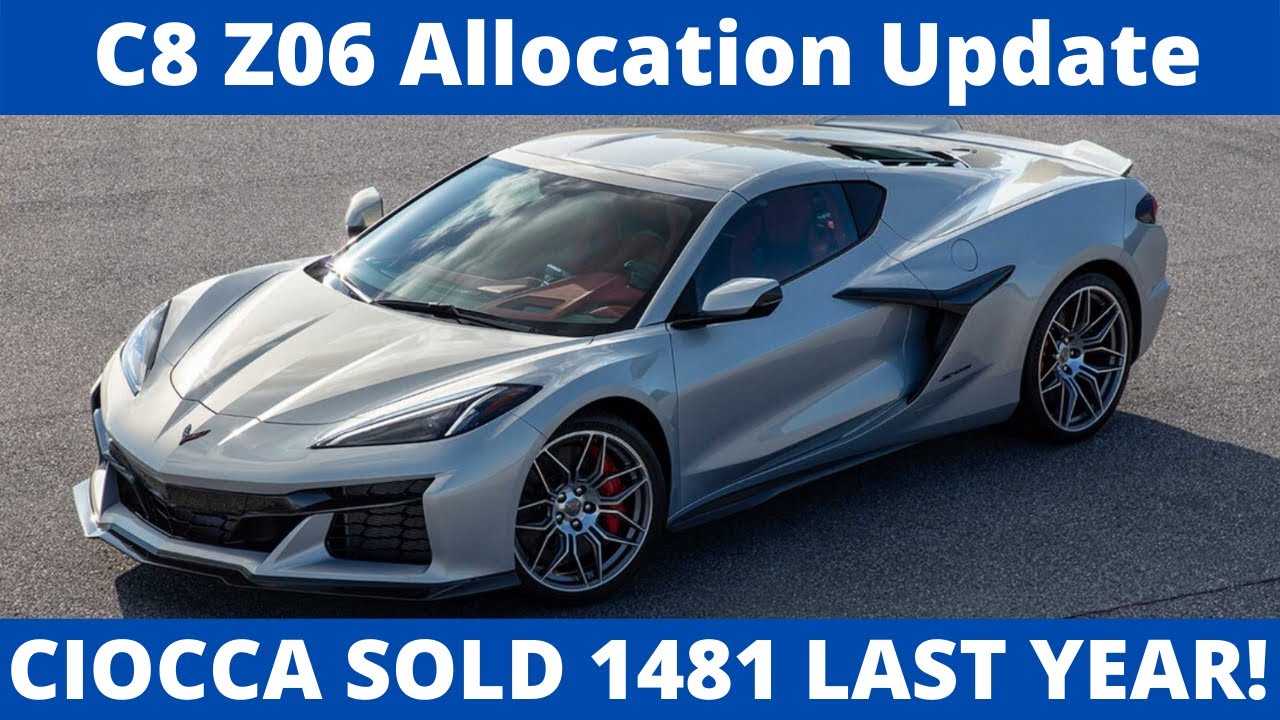 Corvette C8 Z06 and Ciocca Allocation (VIDEO)
